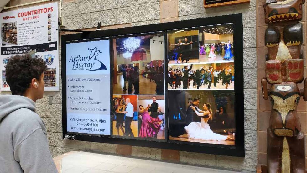 Arena & Recreation Centre Kiosk Advertising Opportunities